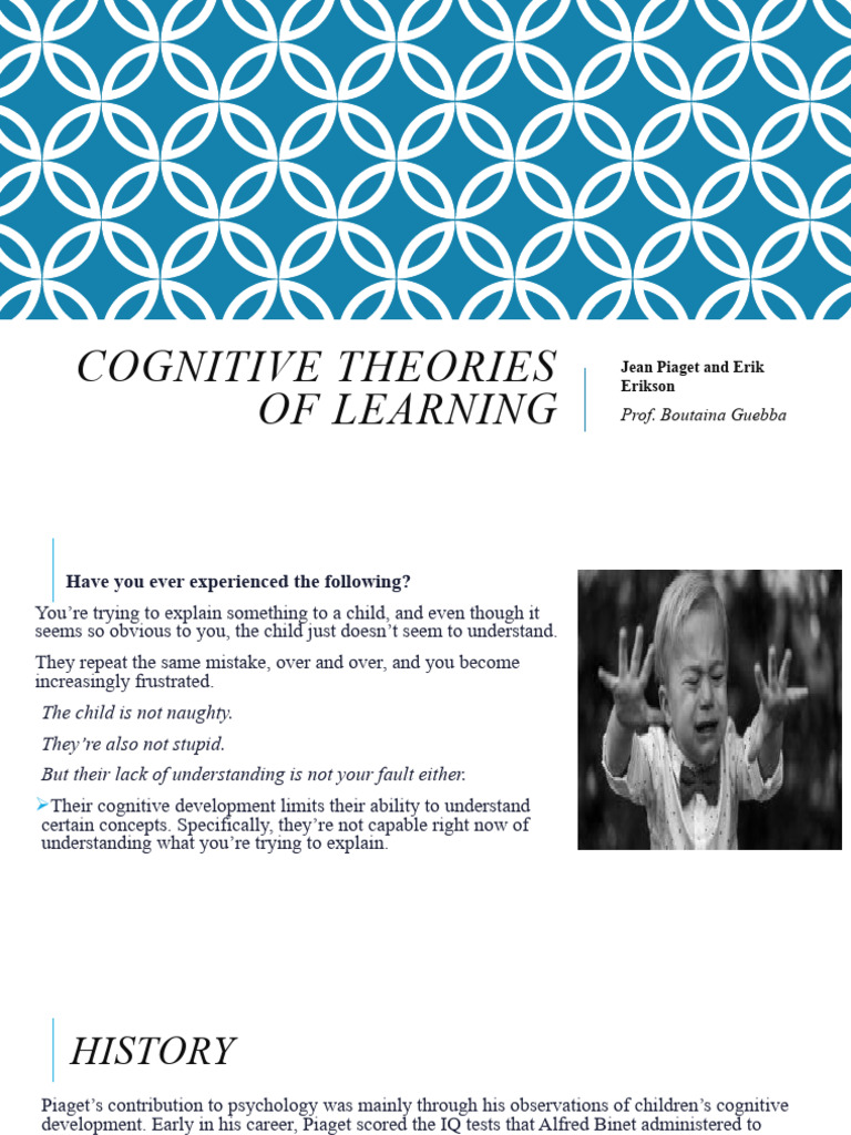 Cognitive Theories of Learning | Download Free PDF | Constructivism (Philosophy Of Education ...
