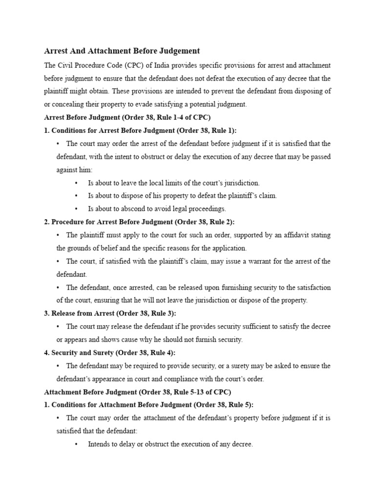 CPC Reference | Download Free PDF | Judgment (Law) | Lawsuit