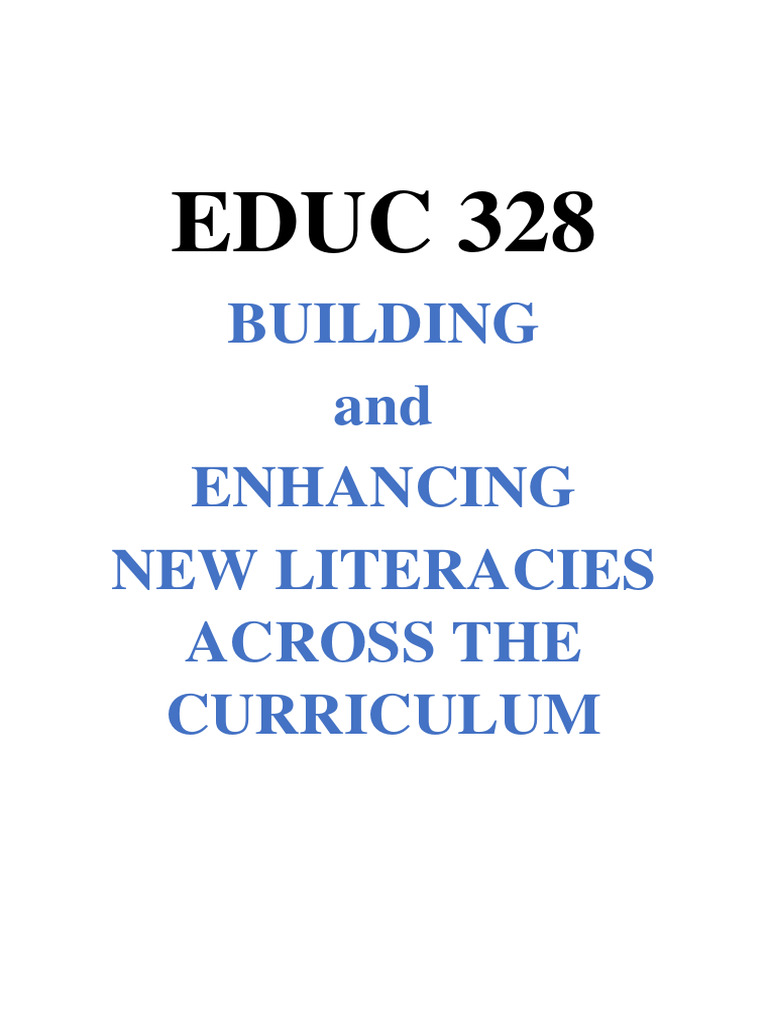 Module 4 Integrating New Literacies in The Curriculum | PDF ...