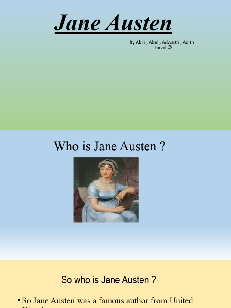Jane Austen | PDF