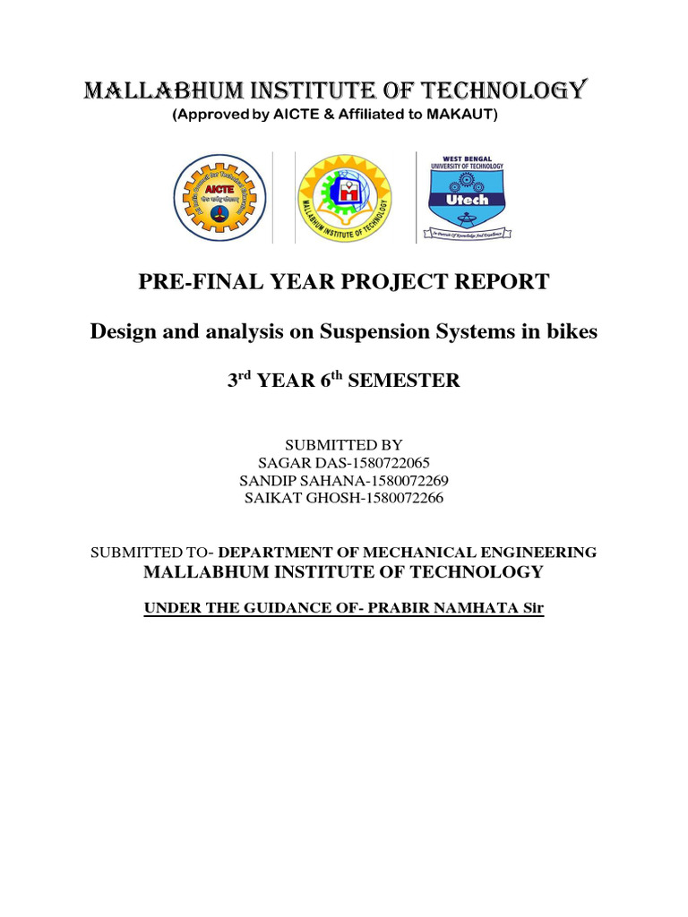 Project 3rd Year 6th Sem | PDF