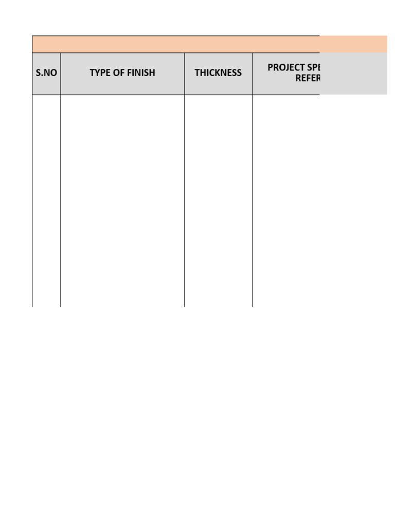 TECHNICAL SPECIFICATION FOR FLOORING | PDF | Flooring | Tile