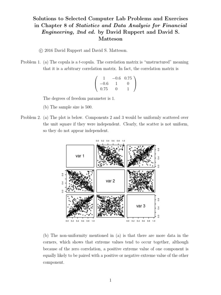 Chapter 8 | Download Free PDF | Multivariate Statistics | Scientific Method