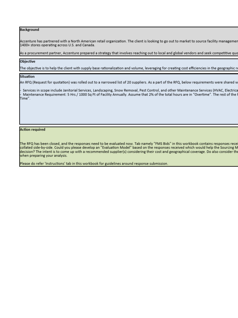 SCM - FMS Case Study | PDF | Overtime | Supply Chain