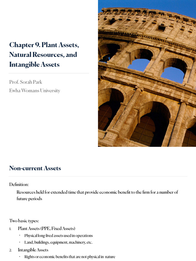 Chapter 9 Lecture Note | PDF | Depreciation | Goodwill (Accounting) Chapter 9 Lecture Note | PDF | Depreciation | Goodwill (Accounting)