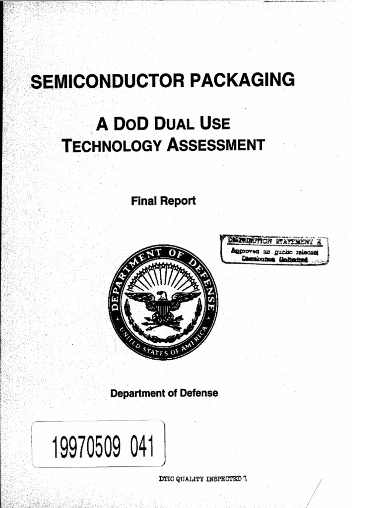 ADA324633 | PDF | Integrated Circuit | Reliability Engineering