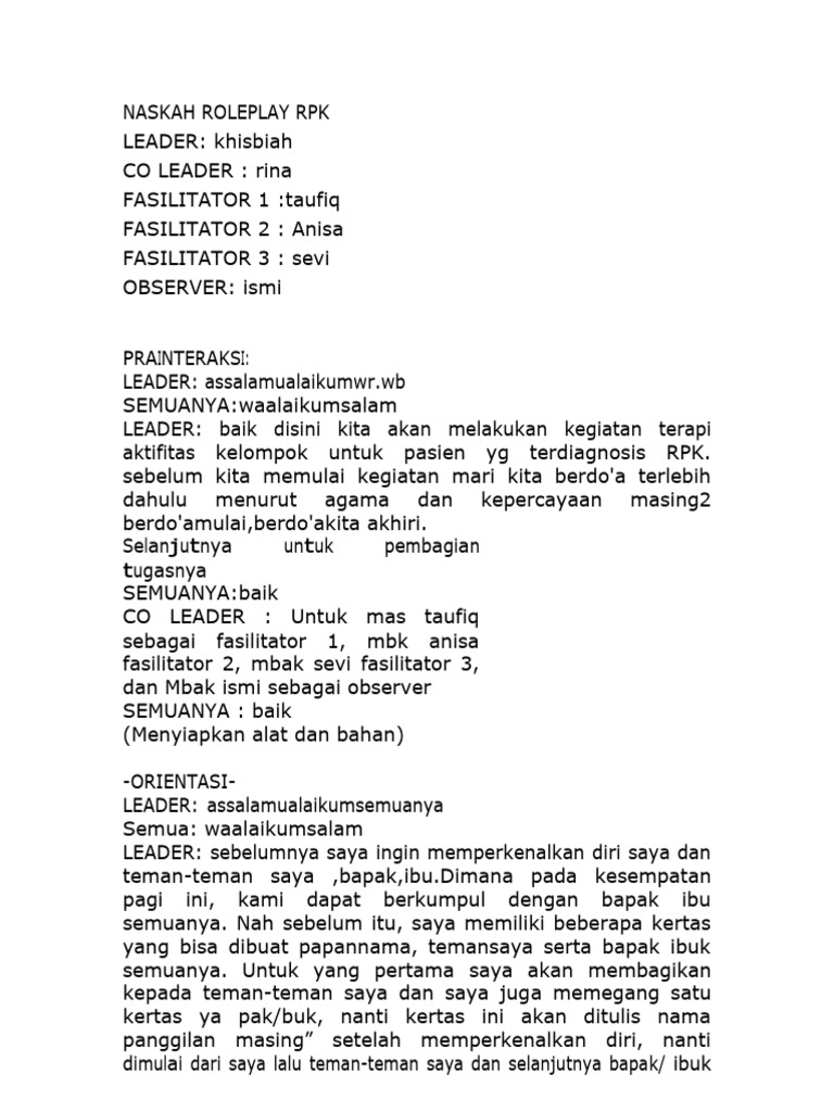 TAK RPK Rollplay | PDF