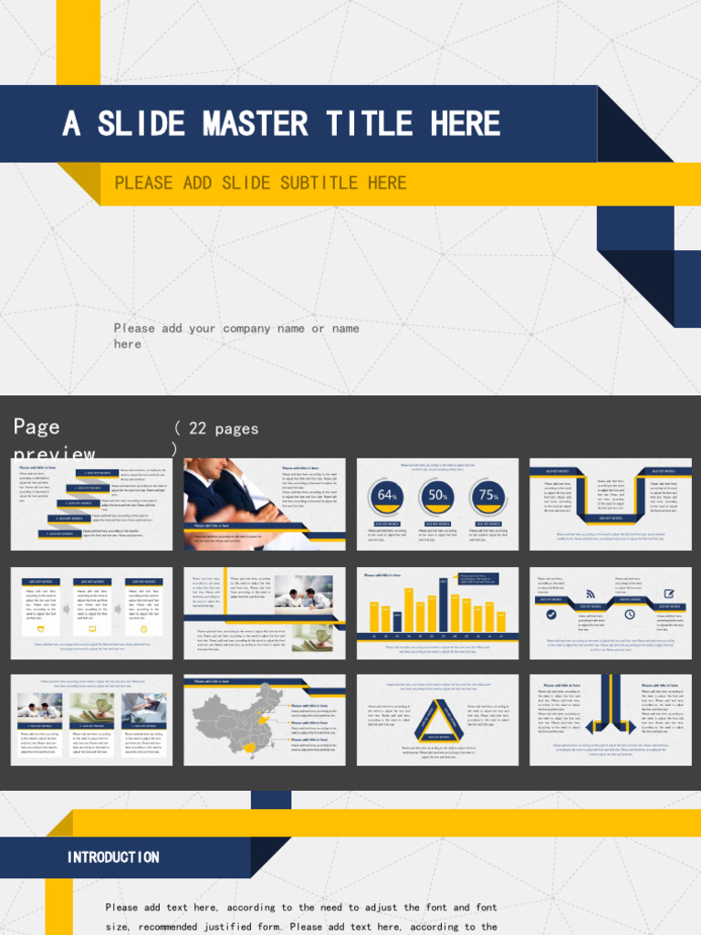 A Slide Master Title Here | PDF | Text | Typography