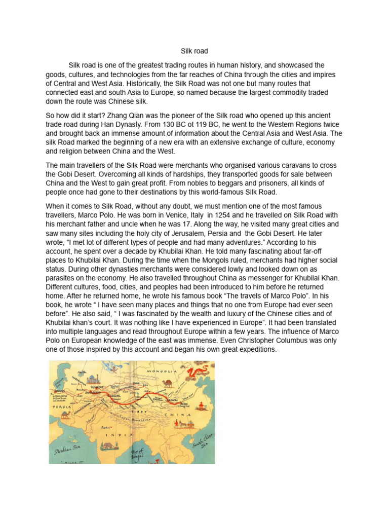 Silk Road | PDF