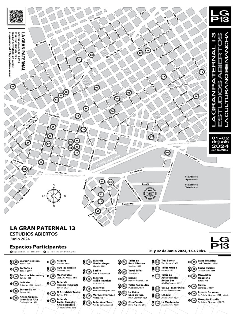 Mapa - LGP13 La Paternal | PDF