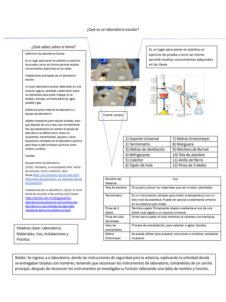 Qué Es Un Laboratorio Escolar | PDF | Laboratorios