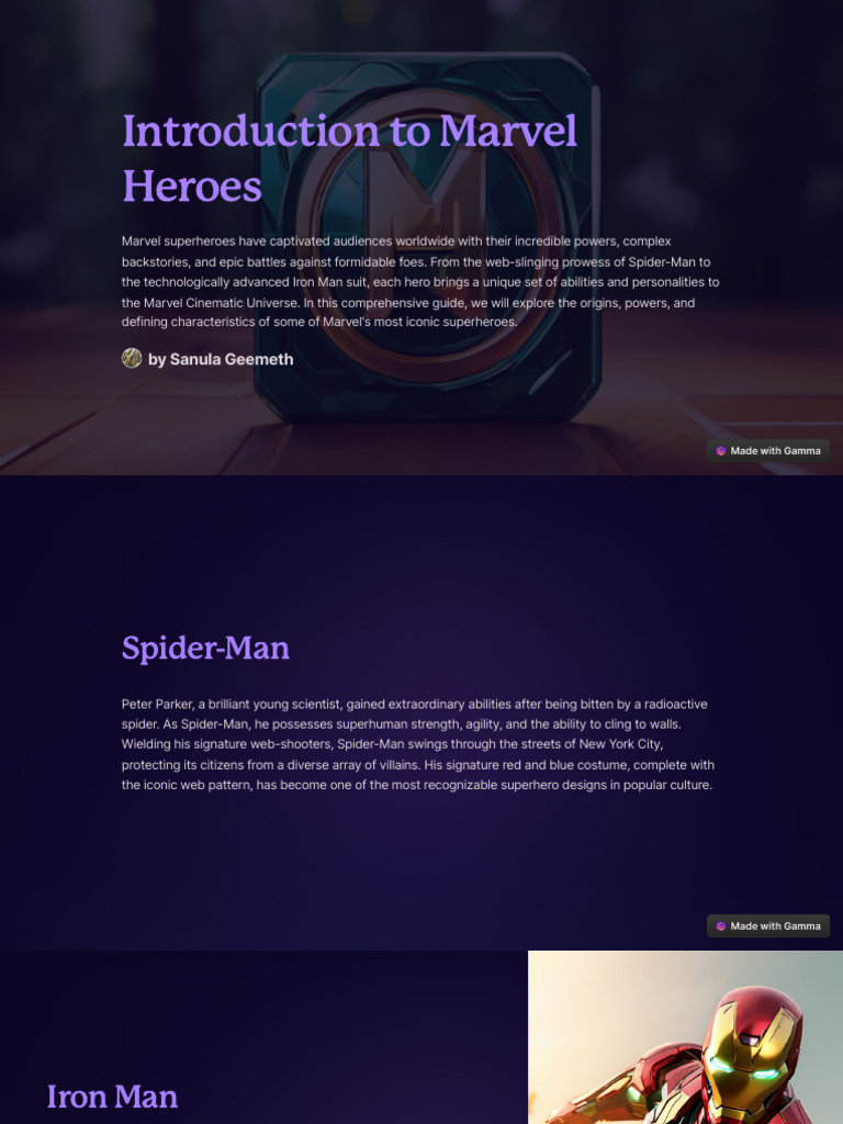 Spider Man | PDF | Spider Man