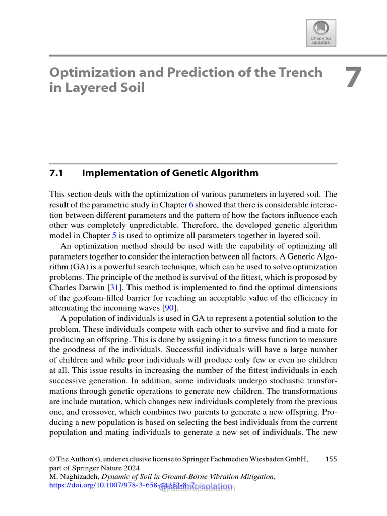 Optimization and Prediction of The Trench in Layered Soil | PDF ...