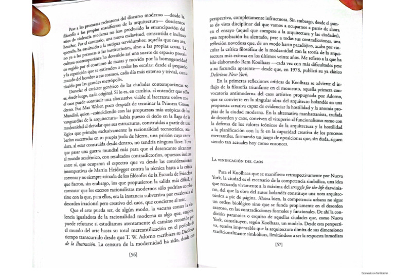 CAP V - Koolhaas en El Edén - La Arquitectura de La Ciudad Global ...