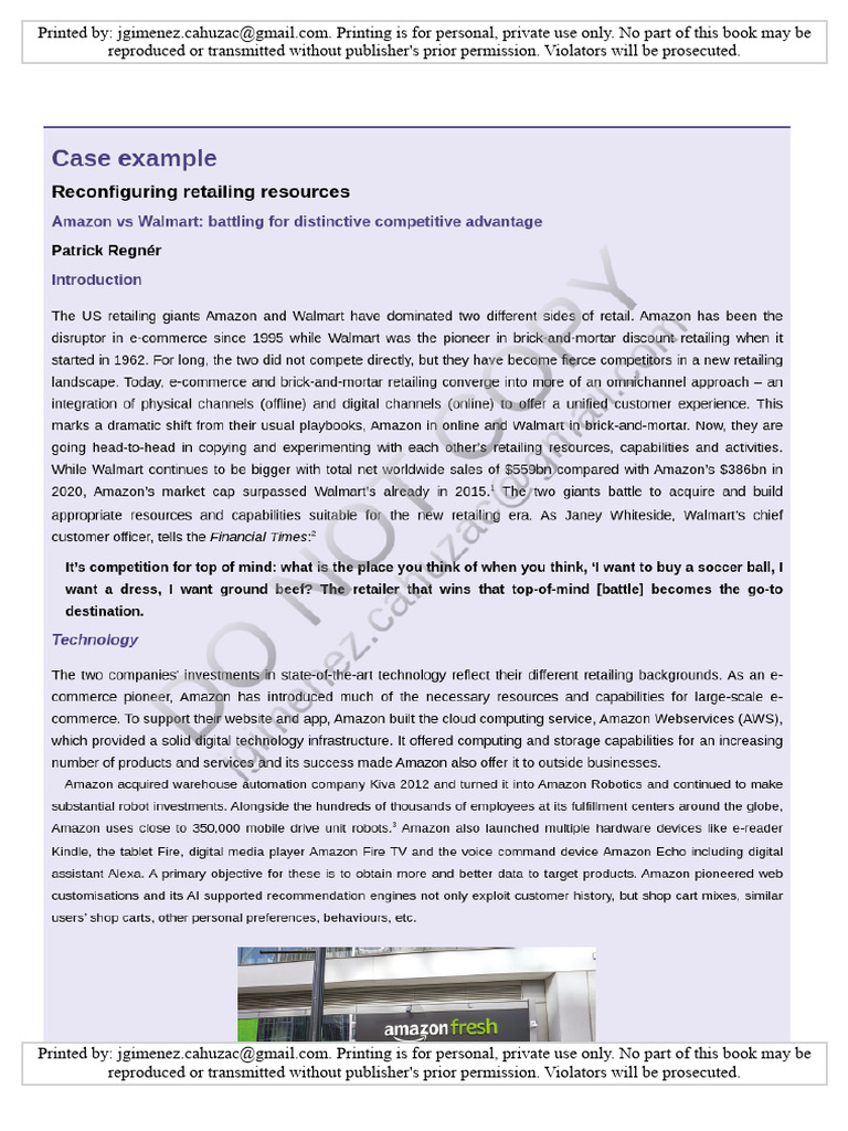 3.reconfiguring Retailing Resources | PDF