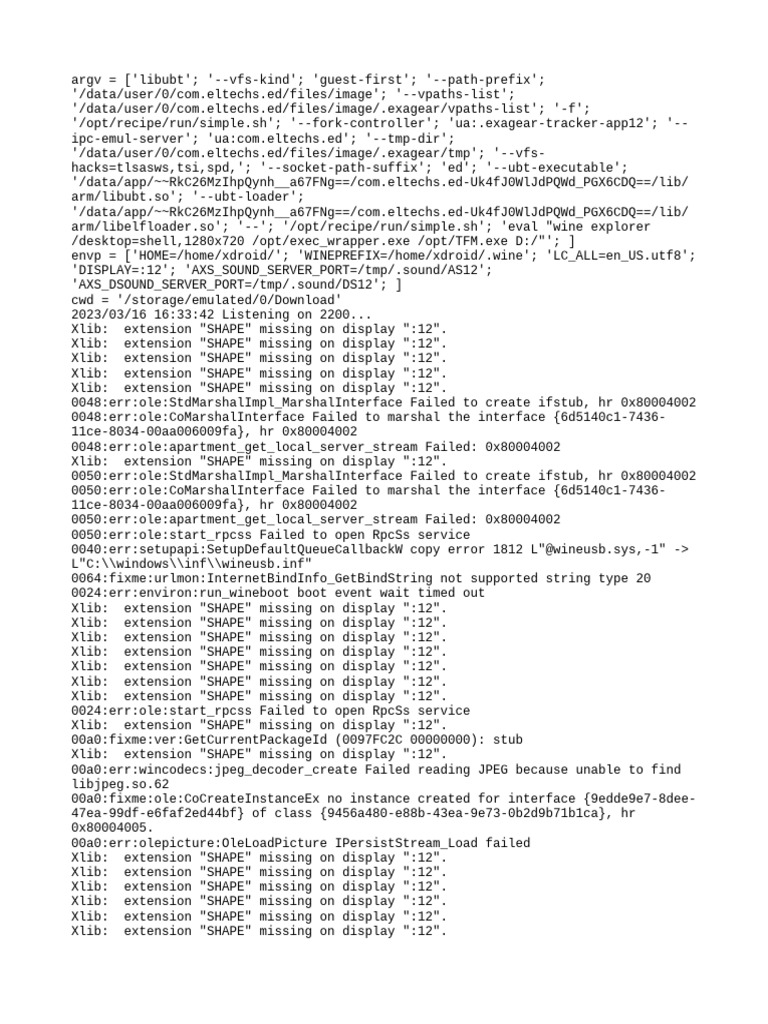 x86 Stderr | PDF | Software | Ibm Pc Compatibles