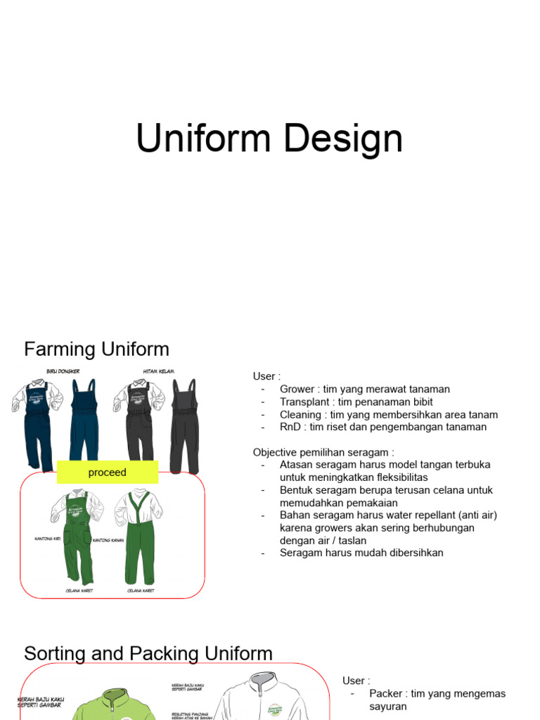 Uniform Design | PDF