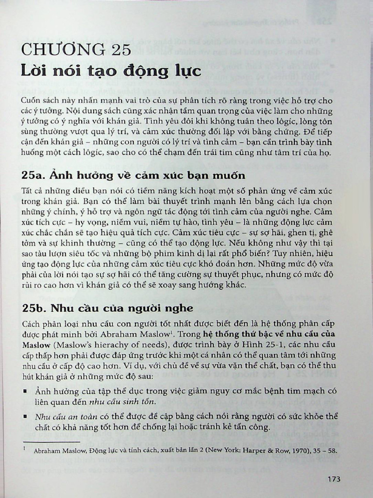 Chương 25 - L I Nói T o Đ NG L C | PDF