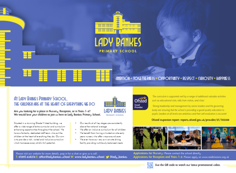 Lady Bankes Primary School Overview | PDF | Preschool
