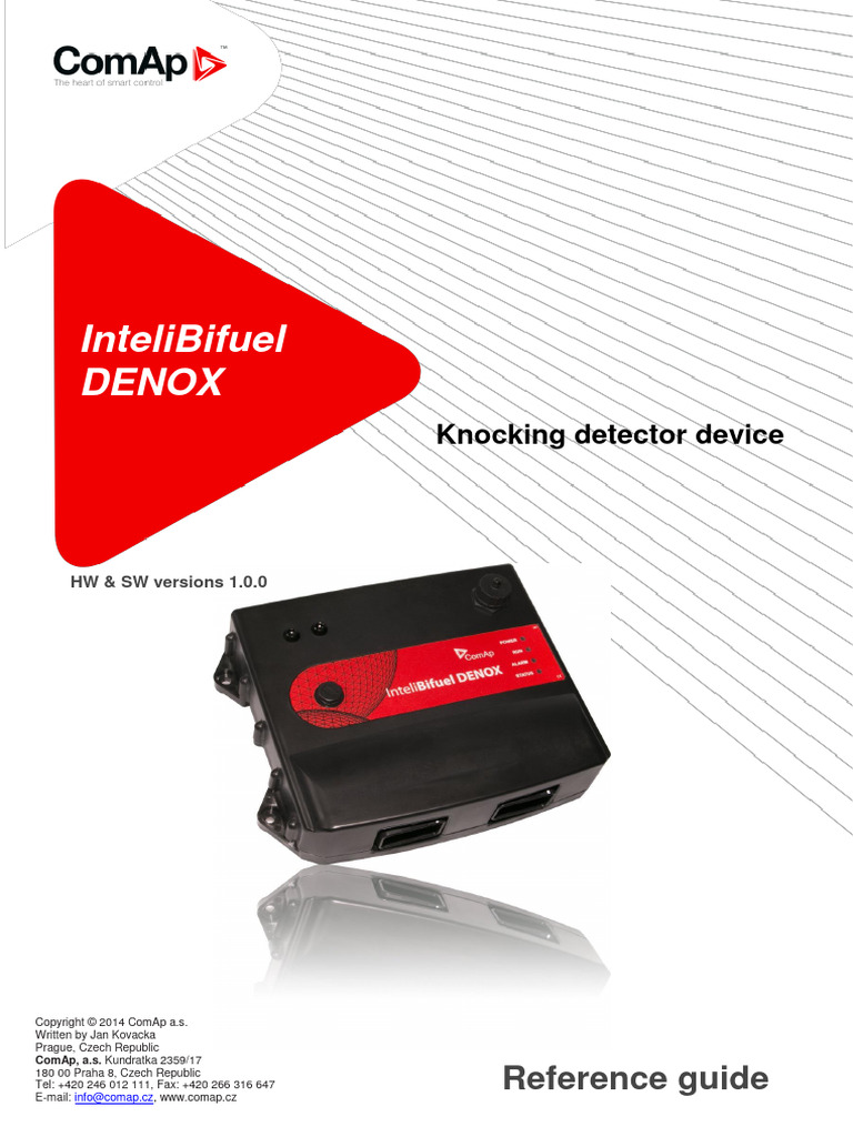 IBF-Denox-1.0.0-Reference Guide r3 | PDF | Sensor | Electrical Connector