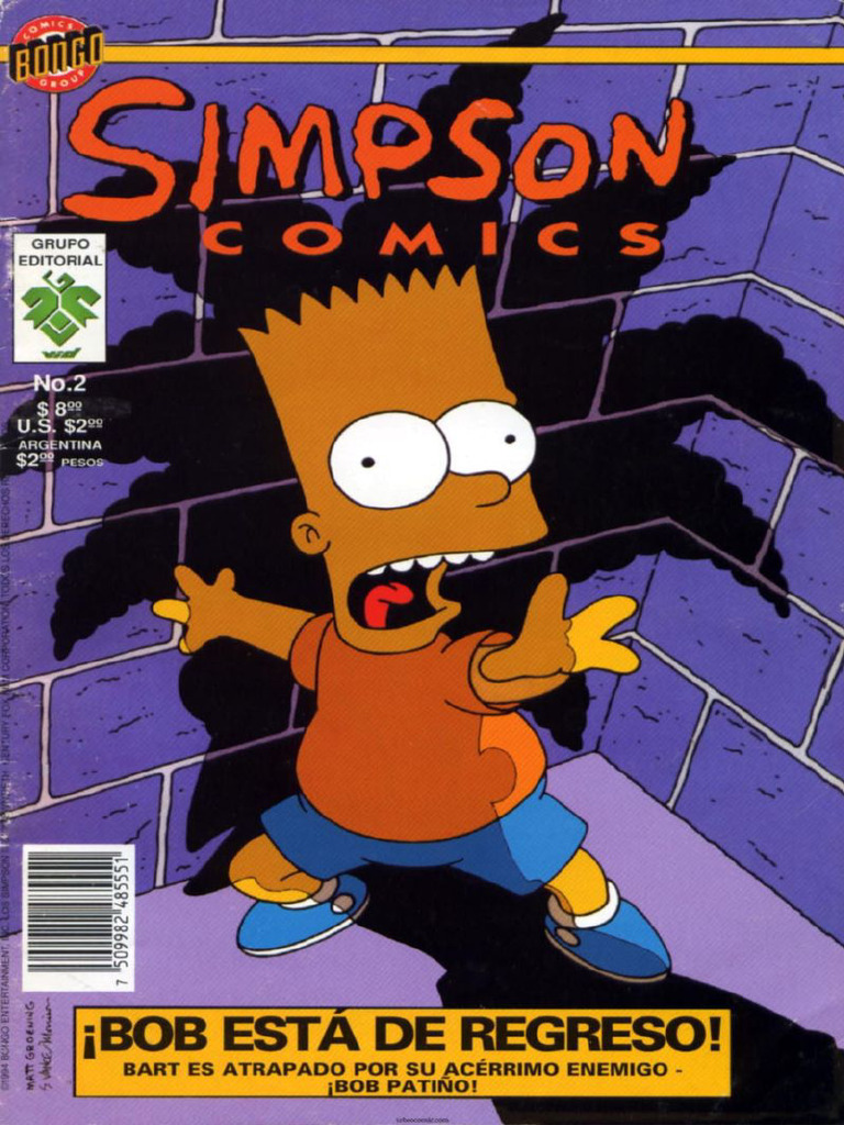 Simpson Comics 1996 Vid 002 | PDF
