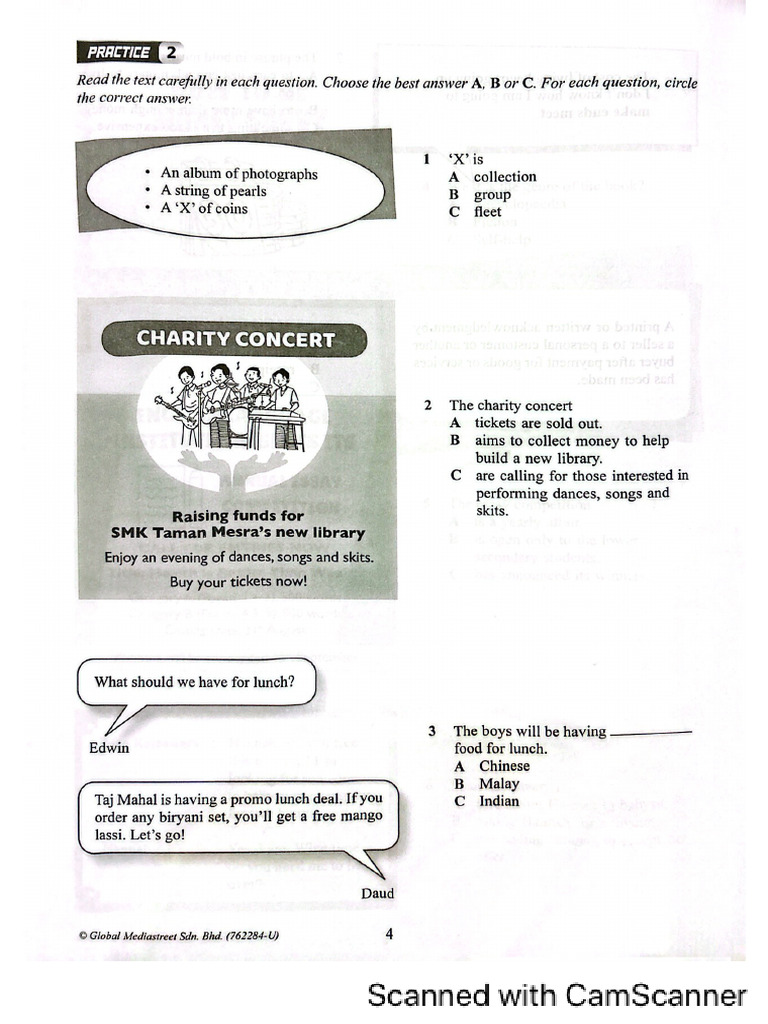 Form 2 English 30-May-2024 | PDF