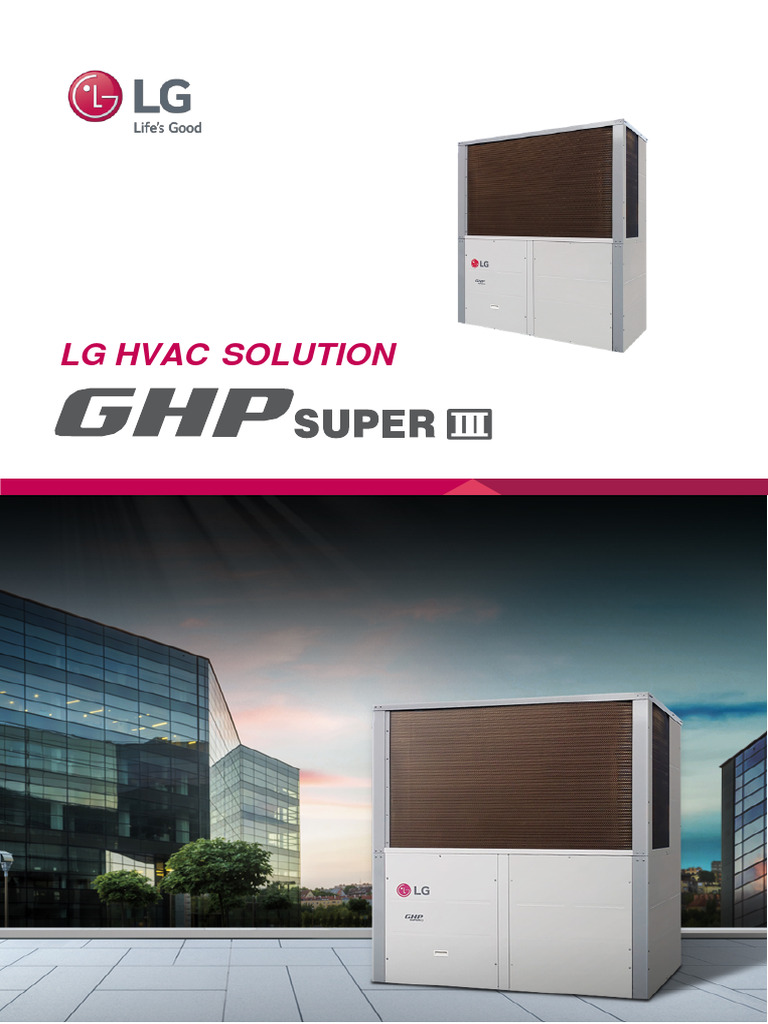 Catalogo GHP III - Rev 1 | PDF | Refrigerante | Uso eficiente de energía