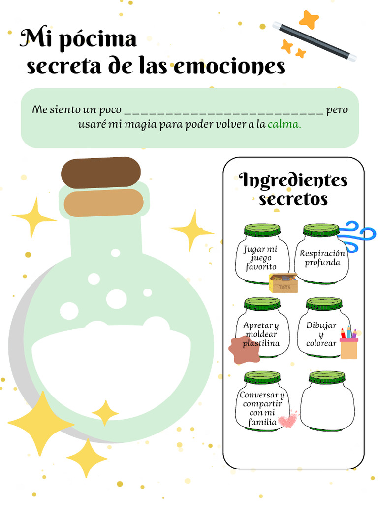 Pócima Secreta de Las Emociones | PDF