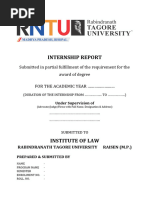 Legal Internship Certificate Format | PDF