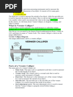 Vernier Calliper - Practical Worksheet - Ver1.0 | PDF | Length