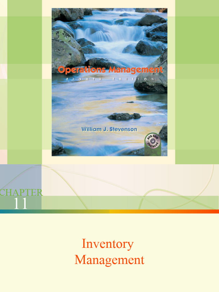 Chapter 11 Classroom | PDF | Inventory | Business Economics
