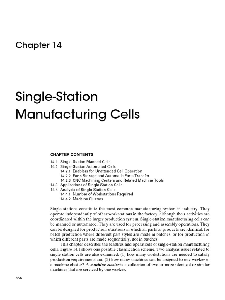 Chapter 14 | PDF | Machines | Production And Manufacturing