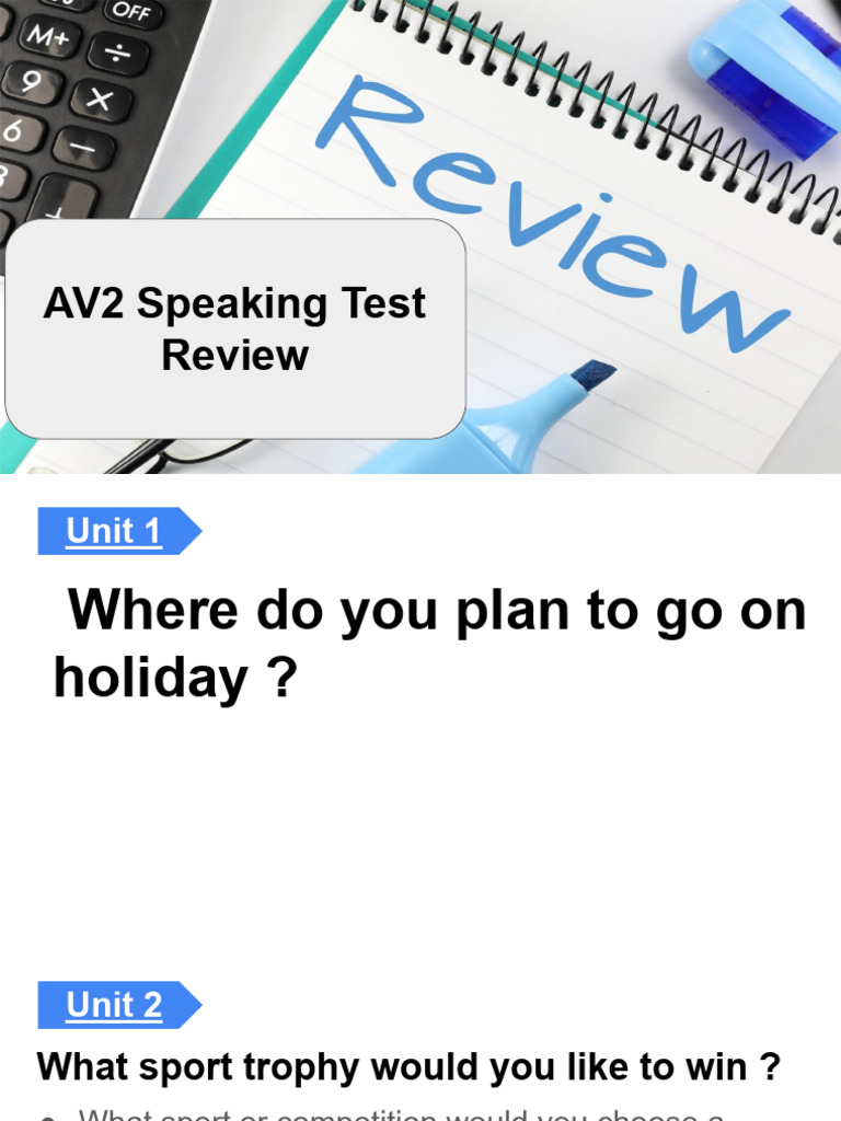AV2 Speaking Questions | PDF | Self-Improvement