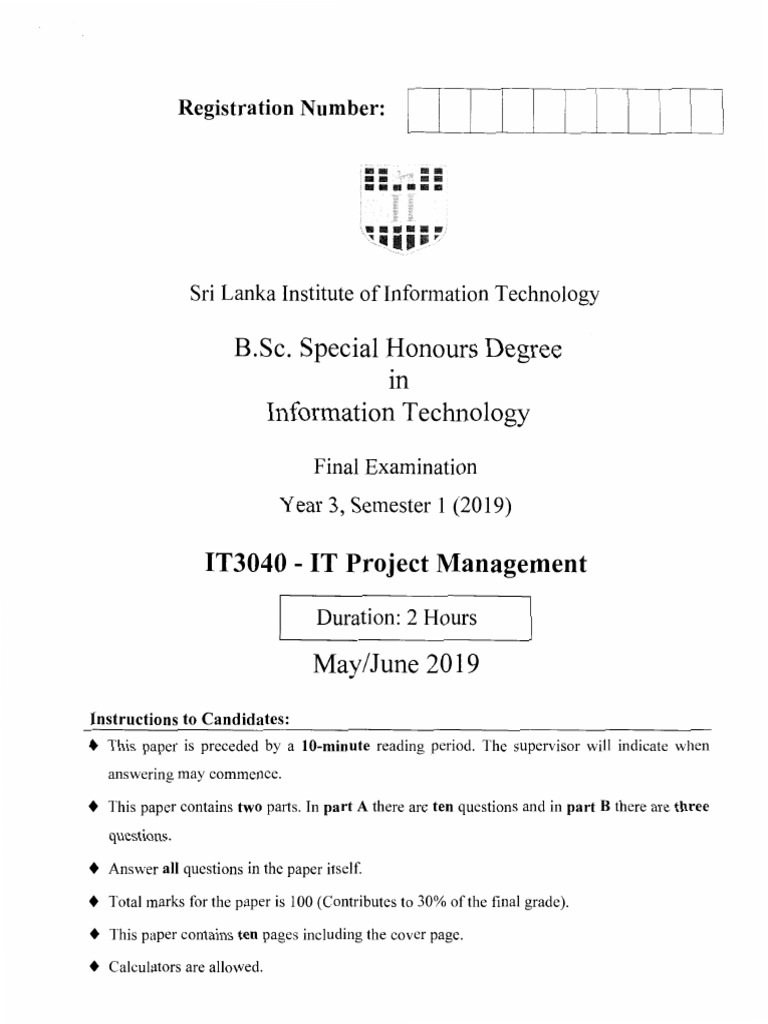 IT3040 - IT Project Management3 | PDF | Business