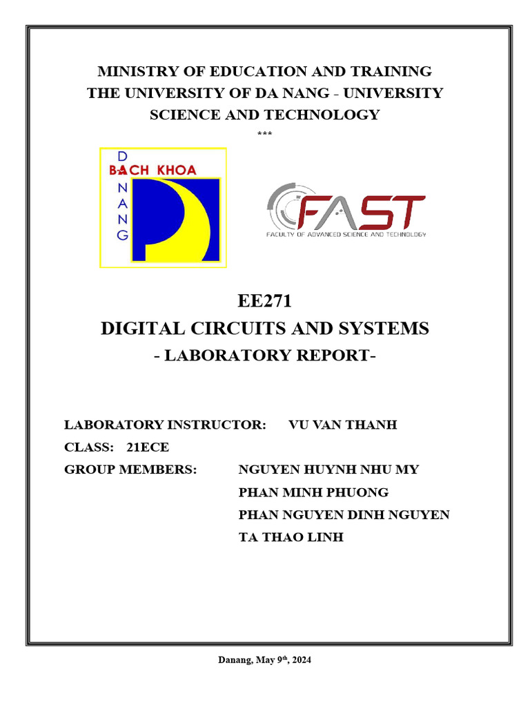 ECE 271 Lab 2 Dachinhsua | PDF | Computer Engineering | Electronics