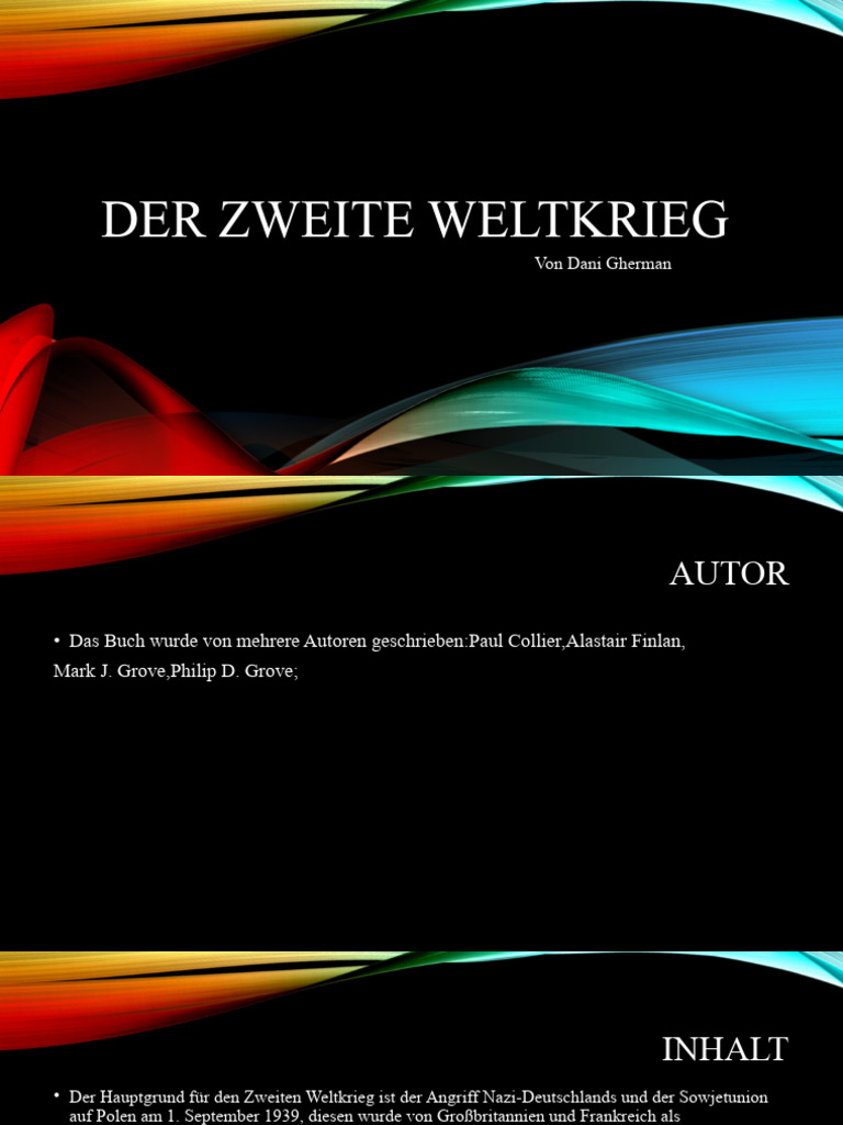 Der Zweite Weltkrieg | PDF