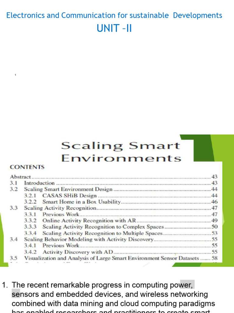 Unit 2 Full ECSD.ppt | PDF | Wireless Sensor Network | Computer Science