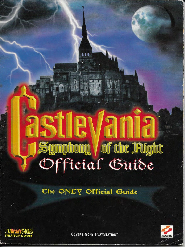 Castlevania - Symphony of The Night - Official Guide - Brady Games | PDF
