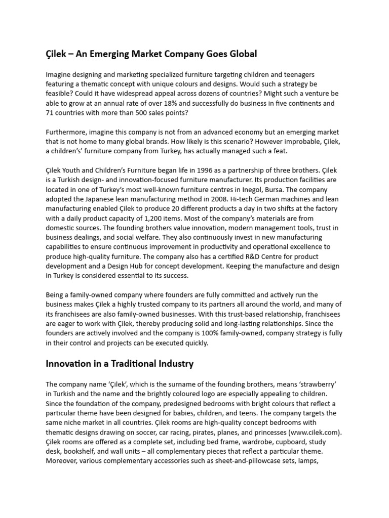 Case Study 1 | PDF | Franchising | Brand