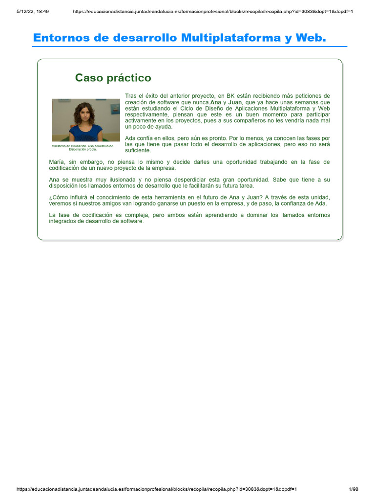 ED02 | PDF | Entorno de desarrollo integrado | Frijoles Netos