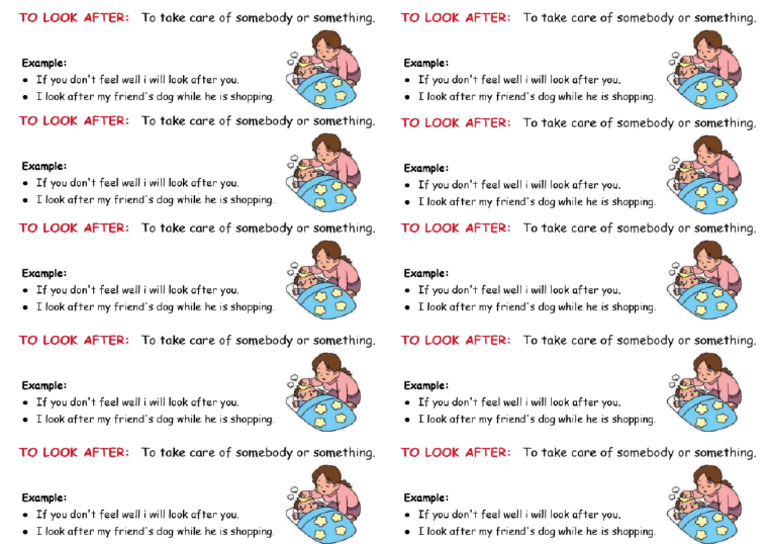 4 - TO LOOK AFTER | PDF