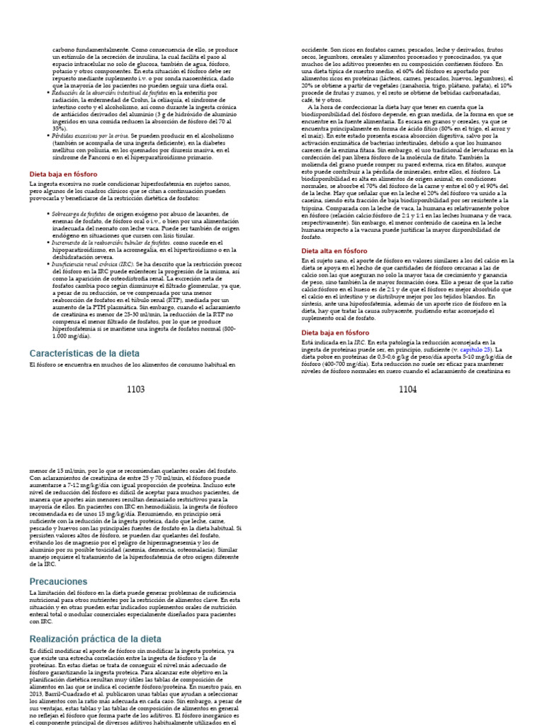 5 Irc | PDF | Dieta | Alimentos