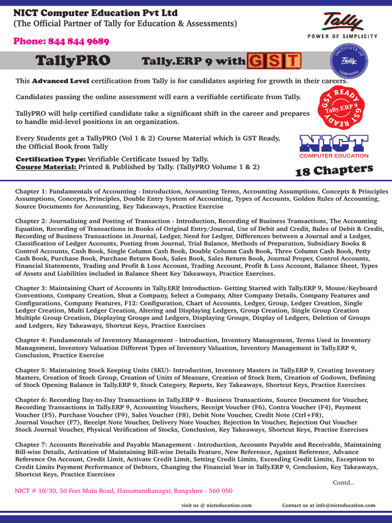 Tally | PDF | Debits And Credits | Cheque