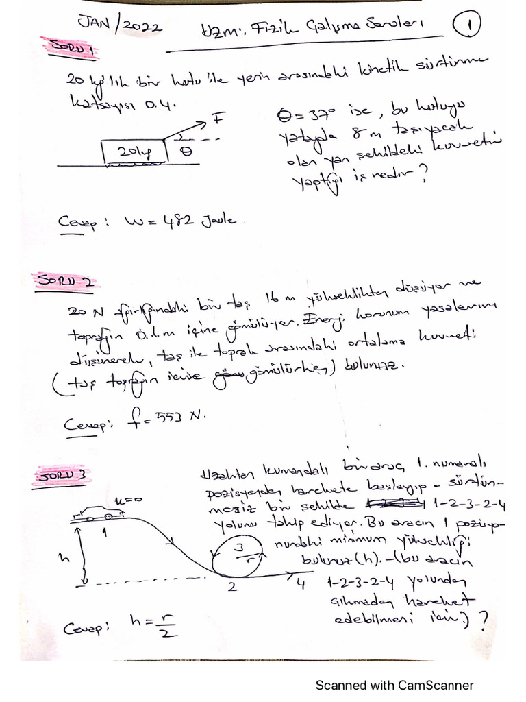 Calisma Sorulari | PDF