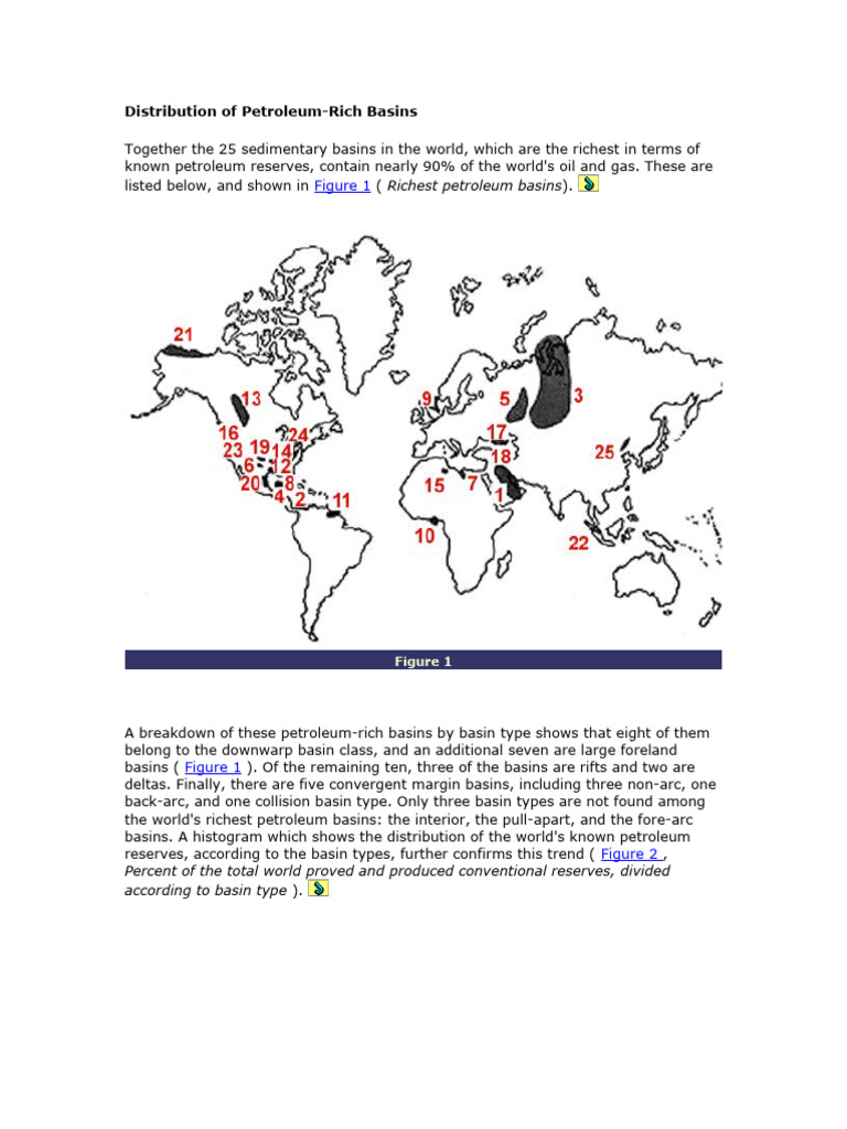 Petroleum characteristics by basin type | PDF | Sedimentary Basin ...