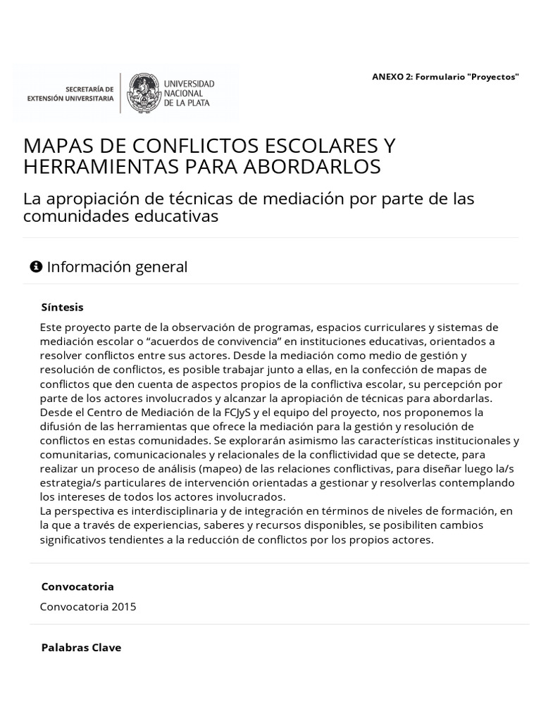 Mapas_de_conflictos_escolares_y_herramientas_para_abordarlos.pdf-PDFA | PDF | Mediación ...