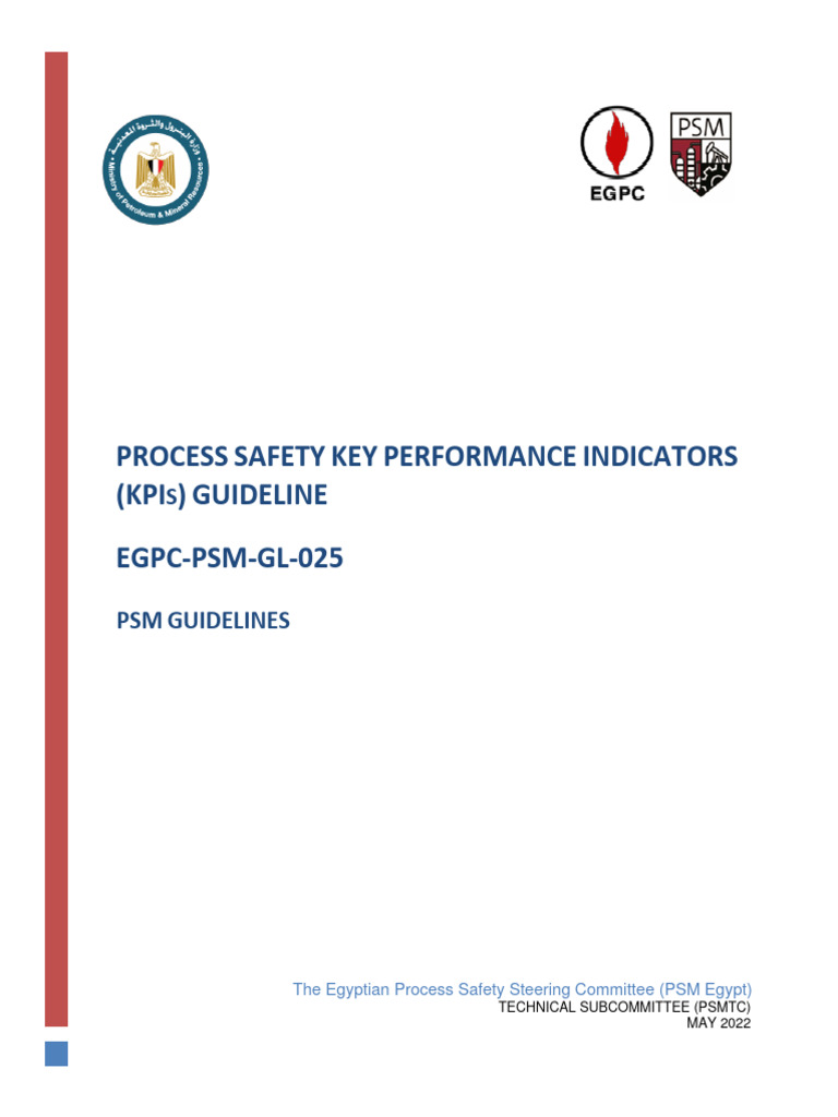 EGPC PS KPIs | PDF | Performance Indicator | Risk