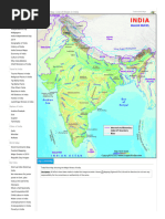 Physical Map of India, India Physical Map | PDF | Mountains | Geology