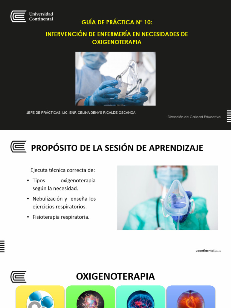 OXIGENOTERAPIA | PDF | Sistema respiratorio | Pulmón