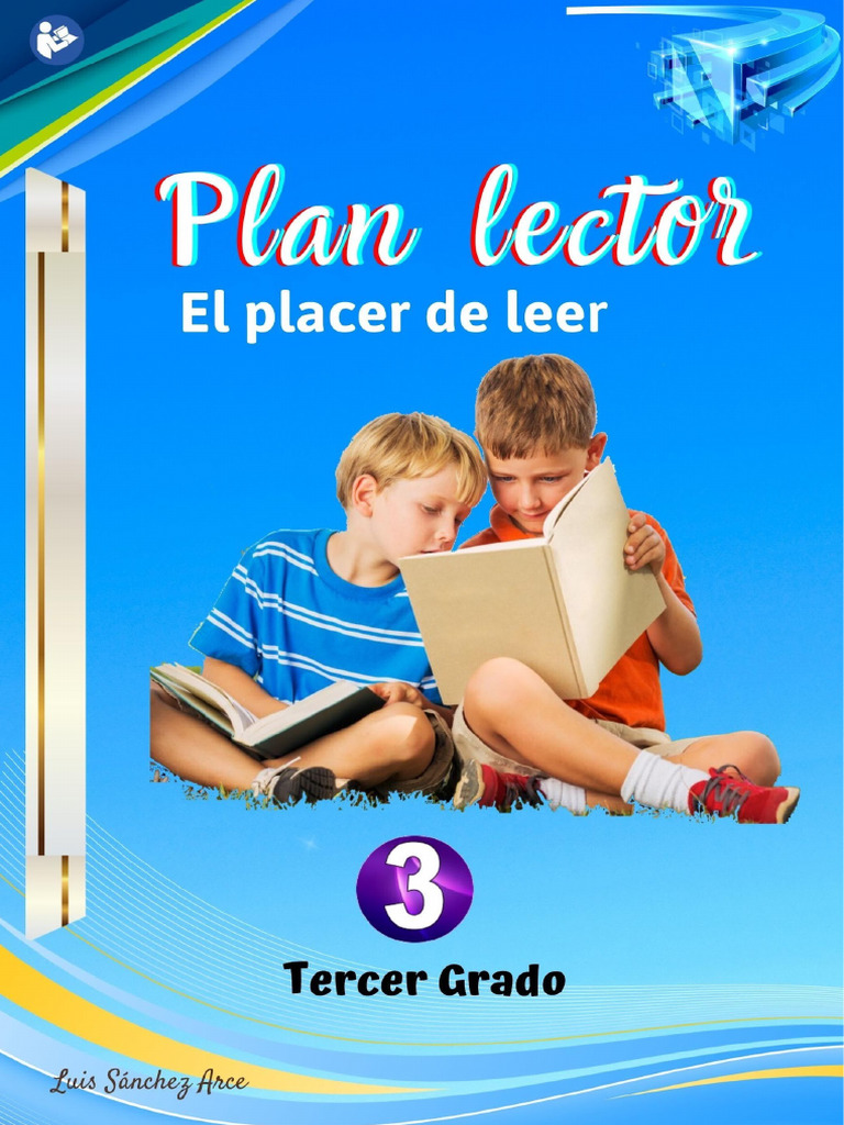 0-3ro - Planificación Del Plan Lector | PDF
